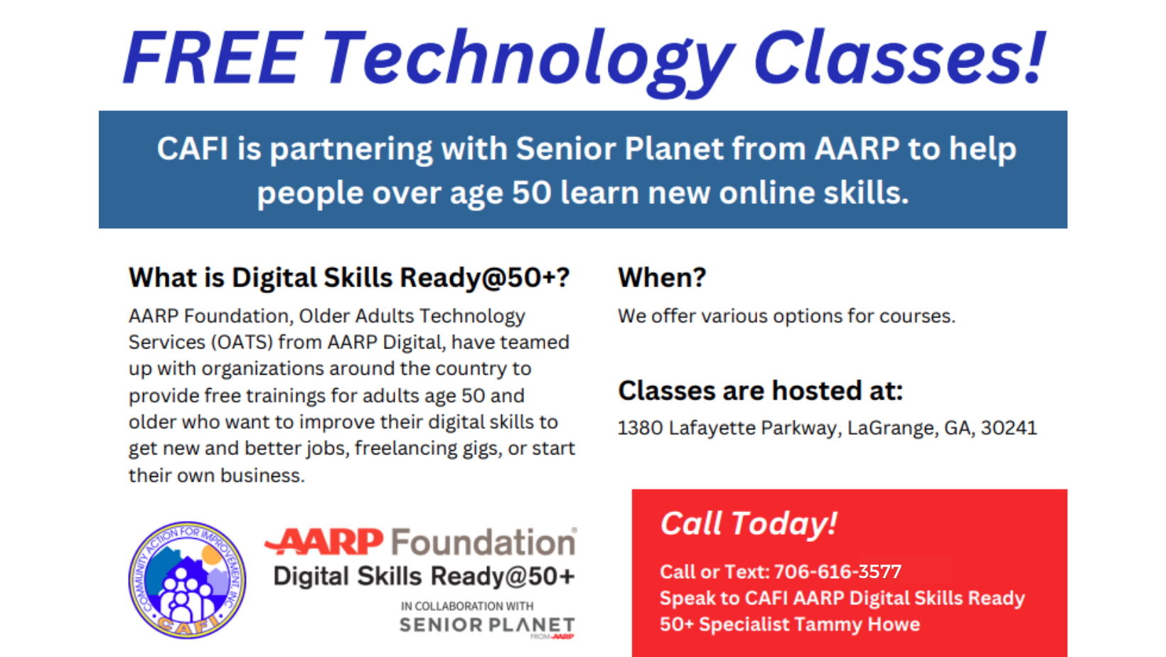 Community Action For Improvement (CAFI)